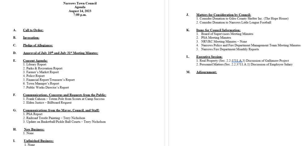 Town of Narrows | Discover Narrows